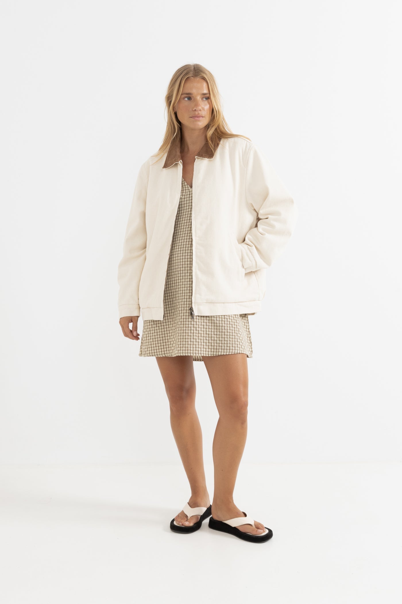 Jamie Jacket Natural – Rhythm US