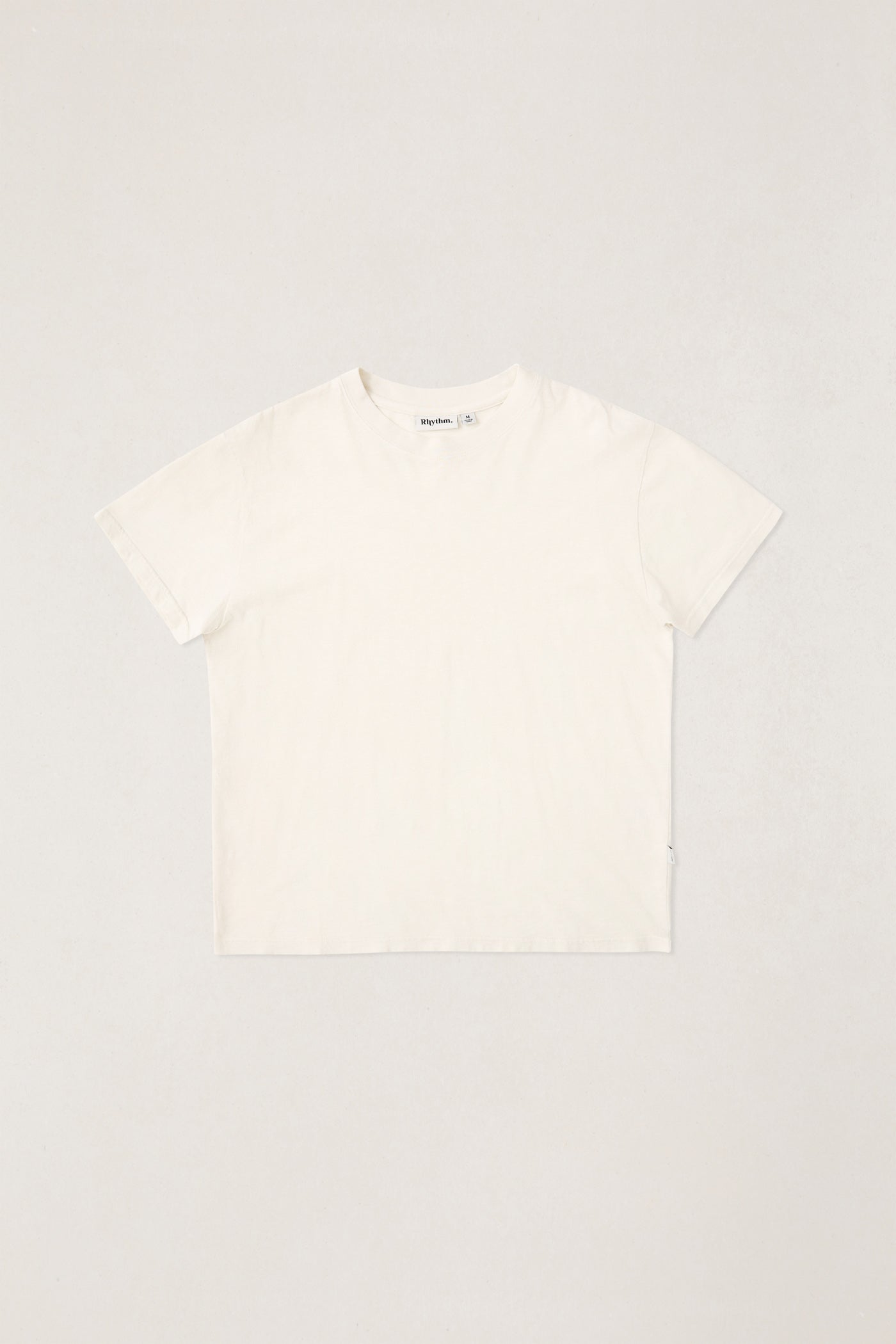 Essential Slub Band Ss T-Shirt Natural – Rhythm US